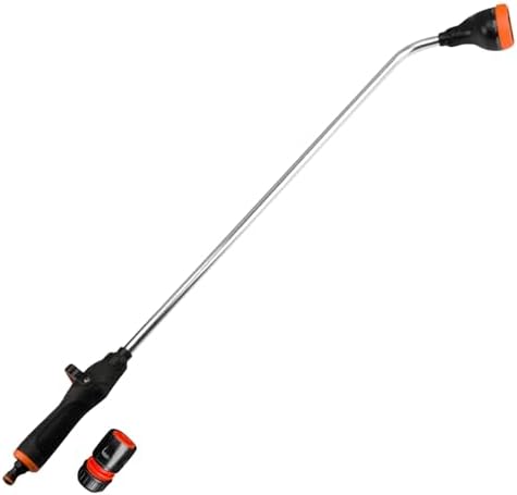Watering Spray Lance - 1.4m Telescopic Hose Extension Garden Sprayer ...