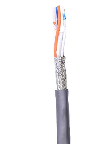 BELDEN YJ70124 RS 485 Instrumentation & Computer Cable Overall Beldfoil ...