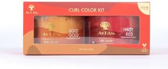 Amazon.com : As I Am Curl Color Kit - Bold Gold & Hot Red - 12 ounce ...