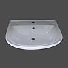 JAQUAR Continental Series Wall Mounted WASH Basin (White) with Faucet ...
