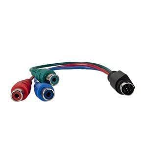 Buy 7-Pin S-Video to 3 RCA RGB (Red Blue & Green) Component TV HDTV ...