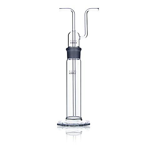 Kimax, Tall Form Gas Washing Bottle, 500mL - Want It All