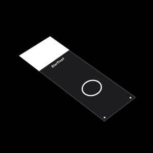 Platinum Starfrost Circle Adhesive Slides, 90 Deg, White, 1 Circle 72 ...