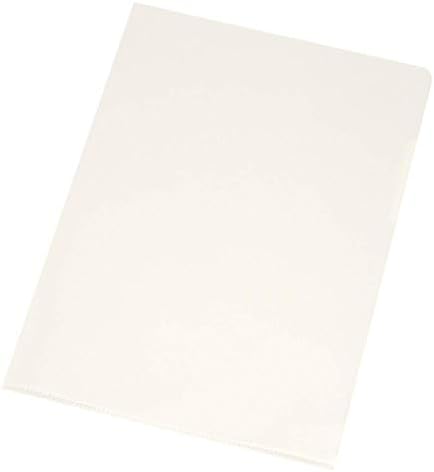 A4 Cut Flush Folders Plastic Clear Sleeves, Open Top And Side Clear ...