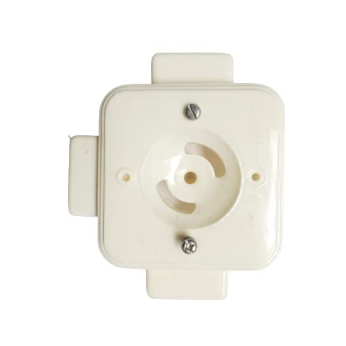 PVC Square Junction Box for Open casing Fitting 4x4 Inches| Model- 3 ...