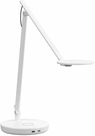 Humanscale Nova XL Desk Lamp with Wireless Charging Base (Artic White ...