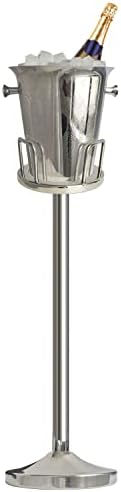 Amazon.com: Champagne Ice Bucket with Stand, Stainless Steel Wine ...