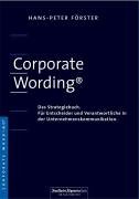 Amazon.co.jp: Corporate Wording : Foerster, Hans-Peter: 本
