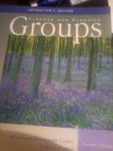 Instructor's Edition Groups Process and Practice. 7th Edition. 2006 ...