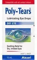 3 PACK OF Poly Tears Eye Drops 15Ml : Amazon.com.au: Health, Household ...