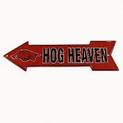 Amazon.com : Tromic Gifts Arkansas 6" X 20" Arrow Embossed Aluminum ...