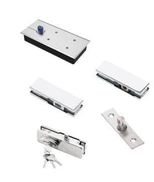 Ozone 8400 Full Set Glass Door Patch Fitting