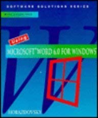 Using Microsoft Word 6 for Windows : Buy Online at Best Price in KSA ...