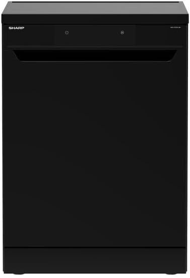 SHARP Dishwasher 15 Person 60 cm Inverter Digital 10 Programs Black QW ...