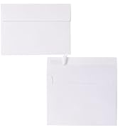 Amazon.com : 70 Packs A4 White Envelopes, 4 1/4 x 6 1/6 Size for ...
