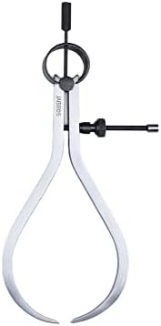 Jaibros sqaure leg caliper outside inside divider white finish steel ...