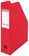 Esselte Magazine File, A4, VIVIDA Range, VIVIDA Red : Amazon.co.uk ...