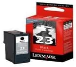 Lexmark Original 23 Ink Cartridge - 1 x Black - Rigid Packaging ...