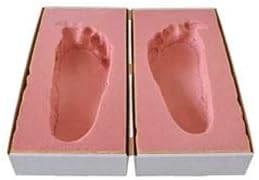 Foam Impression Box/Kit |56mm deep|Create detailed Feet-Hand Impression ...