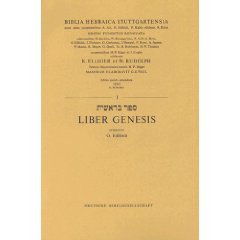 Amazon.com: Liber Genesis (Biblia Hebraica Stuttgartensia, Volume 1): K ...