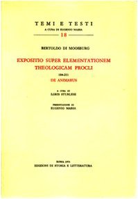 Amazon.com: Expositio super elementationem theologicam Procli 184-211 ...