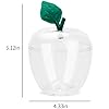 Amazon.com: HANZE Large Clear Apple Container, Apple Shaped Candy Toy ...