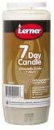 Amazon.com: Lerner 7 Days Candles 100% Vegetable Oil 2-Pack : Home ...