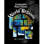 GEOGRAPHIC PLACE NAMES OF WORLD REGIONS: James E Dilisio: 9780787281236 ...