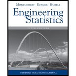 Engineering Statistics, Student Solutions Manual by Montgomery, Douglas ...