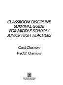 Amazon | Classroom Discipline Survival Guide for Middle School/Junior ...