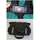 Amazon.com: Black 5 Point Harness Buckle Clip Replacement Part Seat ...