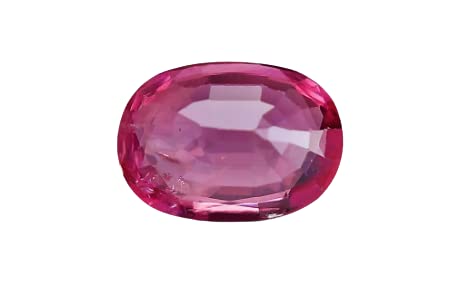 Buy QUEEN-GEMS Real Ruby Stone Manikya 7 Carat Original Certified Singh ...