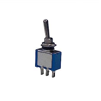 HRtronics® - SPDT Mini Toggle Switch 3-Pin 2 Position ON/ON Miniature ...