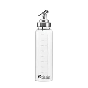 Dribble ELITE Borosilicate Glass Oil Bottle with Measurement ...
