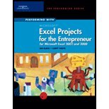 Microsoft Excel Projects for Entrepreneur (04) by Blanc, Iris - Vento ...