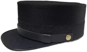 Generic Train Conductor Style Black Kepi, 7-8 at Amazon Men’s Clothing ...