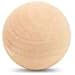Amazon.com: 1 inch Wooden Round Ball, Bag of 50 Unfinished Natural ...