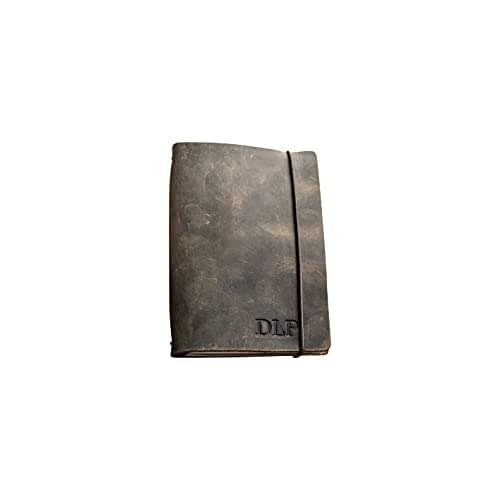 Amazon.com: Refillable Pocket Leather Journal Notebook Personalized ...