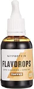 Myprotein FlavDrops - Toffee Flavour 50ml, Clear, 59 grams : Amazon.co ...