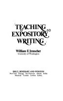 Teaching Expository Writing: Irmscher, William F.: 9780030446719 ...