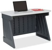 Amazon.com: Computer Desk,42 quot;x24-1/2 quot;x30 quot;,Charcoal Gray ...