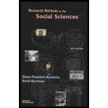 Research Methods in the Social Sciences - Textbook Only: 9780004539867 ...