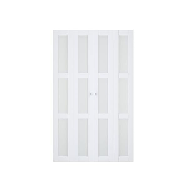 BARNER HOME Bi-Fold Doors, for 48"x 80" (Double 24" x 80" Doors ...