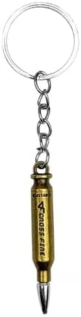 Bullet Key Chain Bronze 3D Shotgun Bullet Keyring Metal Keychain for ...