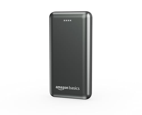 Amazon Basics 20000 mAh Power Bank | 22.5W Fast Charging | Dual Output ...