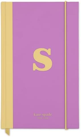Amazon.com : kate spade new york Just Mine Notebook Journal, Monogram ...