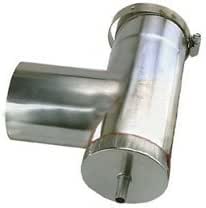 Vent,Ss,3" Vertical Drain Tee - Ducting Components - Amazon.com