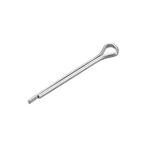 uxcell 2mm x 25mm Zinc-Plating Steel Spring Cotter Clip Pin R Shape ...