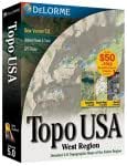Amazon.com: Delorme Topo USA 5.0 West Region