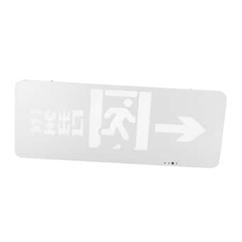 Buy WOONEKY Emergency Lamp single sided Stainless steel indicator light ...